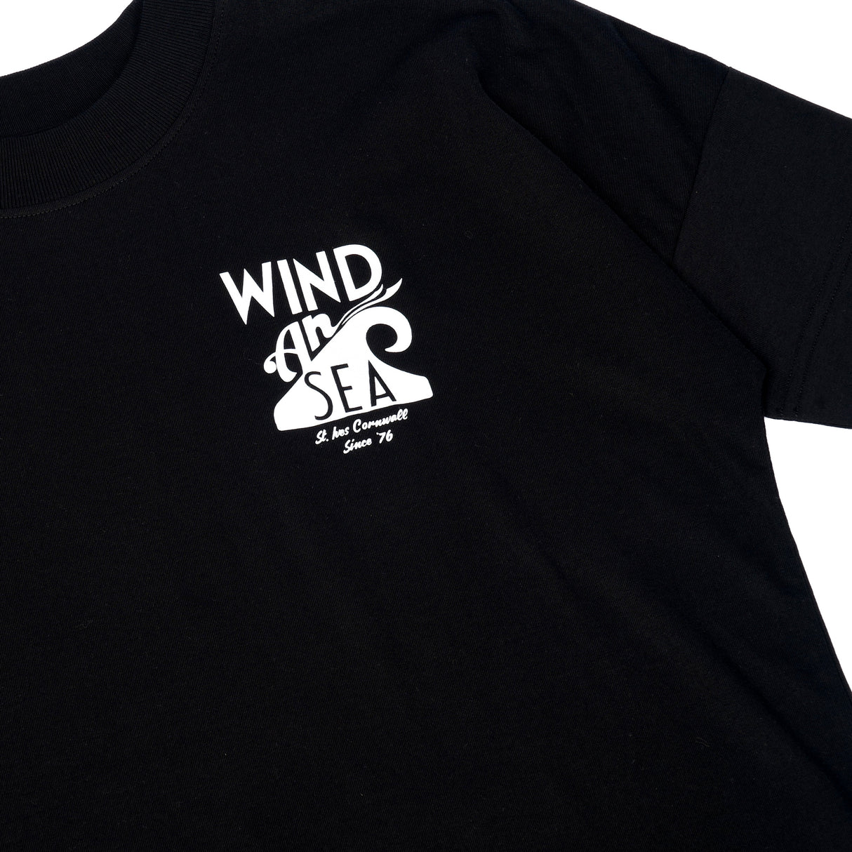 WindanSea Logo T-Shirt | Black – Married to the Sea Surf Shop