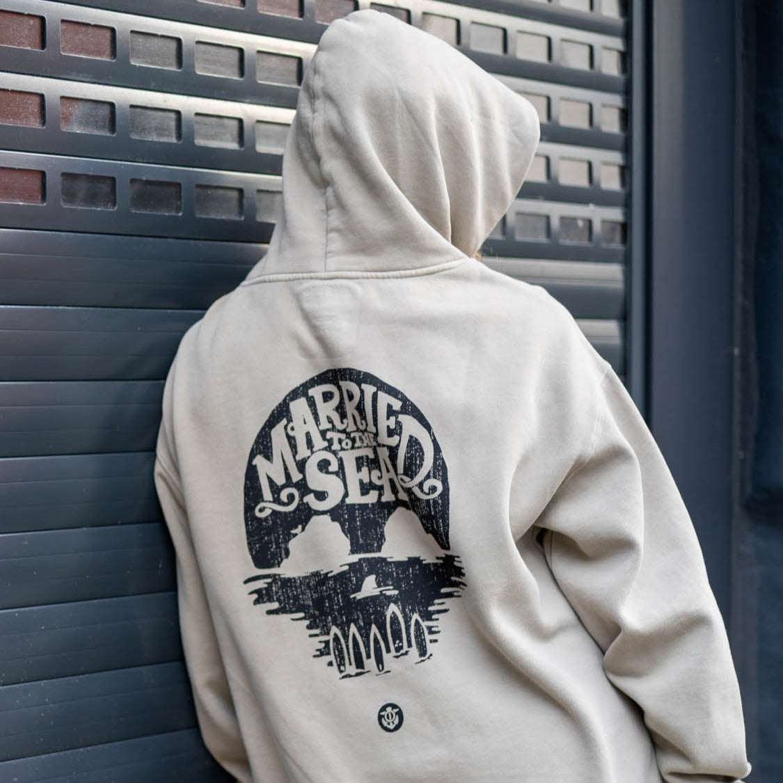 Skull Island Hood | Faded Taupe – Married to the Sea Surf Shop