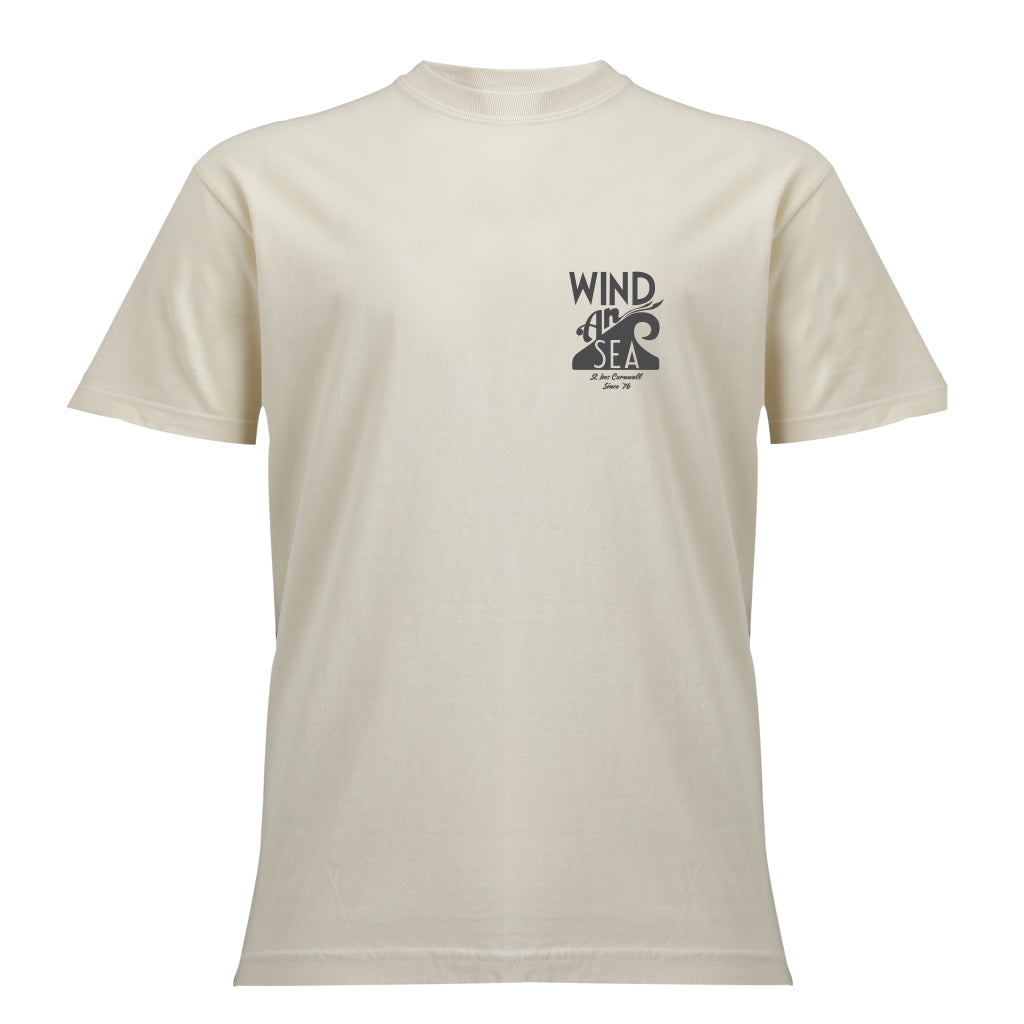 WindanSea Logo T-Shirt | Ivory – Married to the Sea Surf Shop