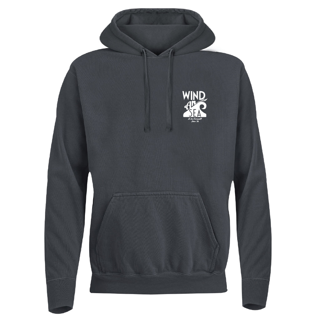 WindanSea Logo Hood | Pepper – Married to the Sea Surf Shop